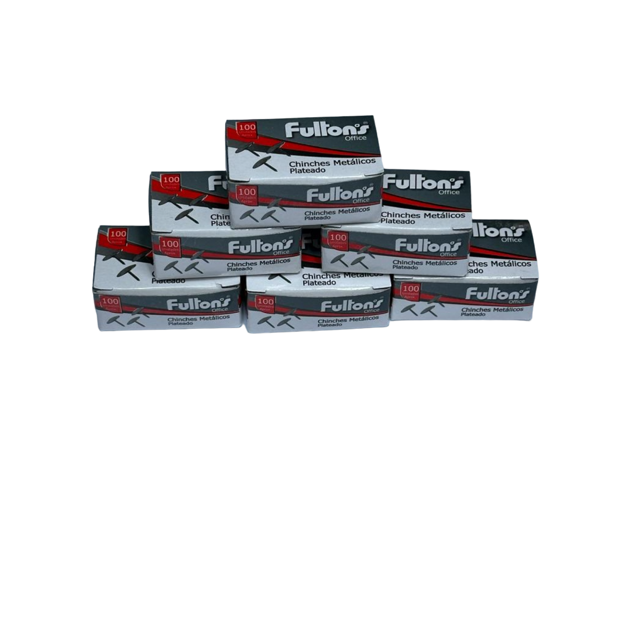 CHINCHES METALICOS PLATEADOS-FULTONS – RT Insumos Digitales