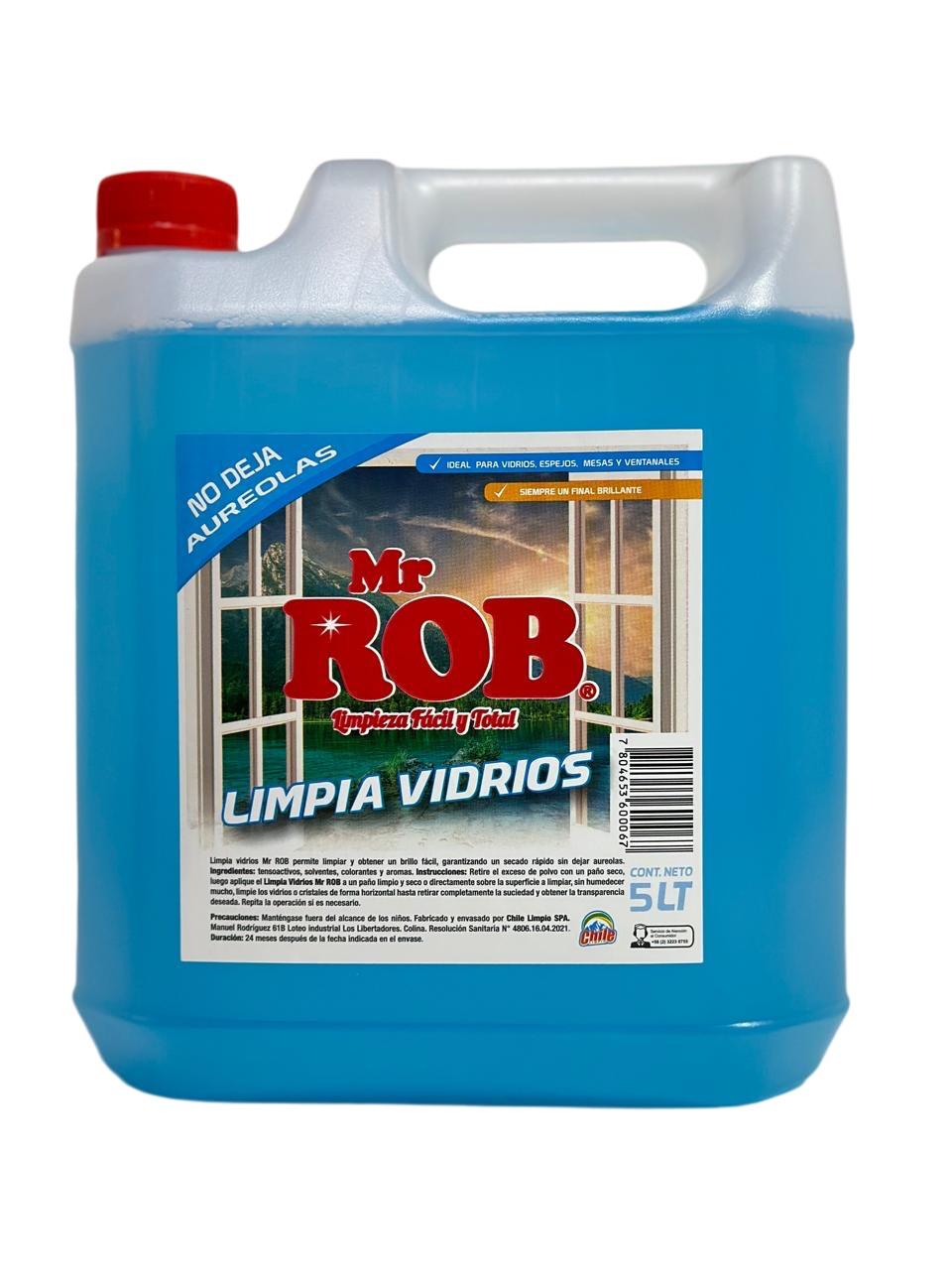 LIMPIAVIDRIOS 5L Mr.ROB – RT Insumos Digitales
